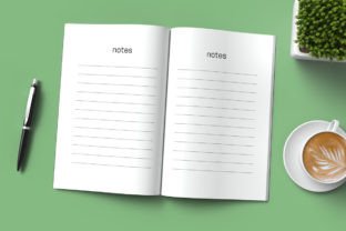 6 X 9 Inch Book Pages Mockup Graphic by Rami's design · Creative Fabrica