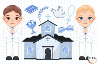 First Communion for Boy PNG Graphic by TitaLivingArt · Creative Fabrica