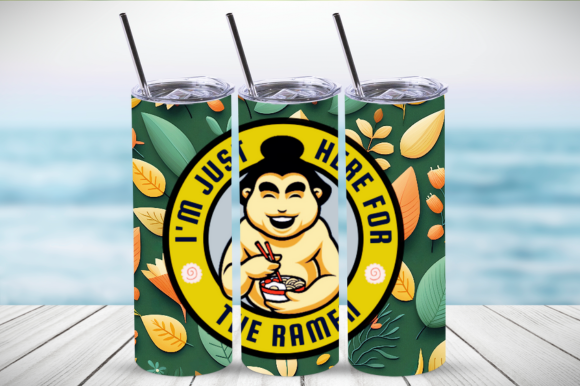 Japanese Sumou Tumbler Sublimation Graphic by Rolland JP Design ...