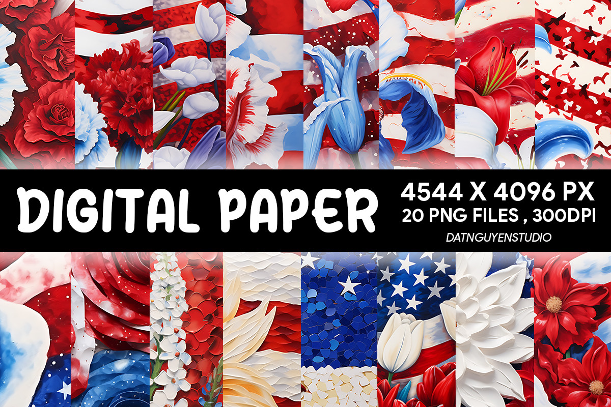 Independence Day Background, Tumbler Graphic by BabyOwl · Creative Fabrica