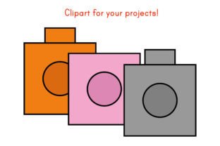 Snap Cubes Clipart - Connecting Cubes Graphic by Let´s go to learn ...