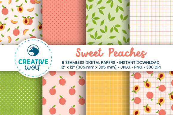 Bright Christmas Seamless Patterns Set Graphic by Creative Wolf Design ...