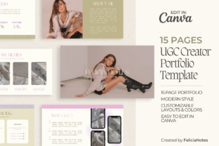 UGC Portfolio Template Graphic by Felicia Notes · Creative Fabrica