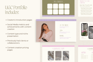 UGC Portfolio Template Graphic by Felicia Notes · Creative Fabrica
