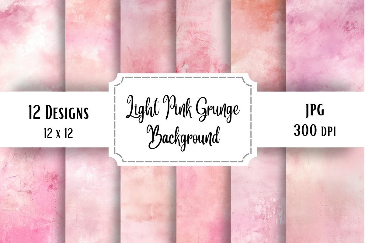 Light Pink Grunge Background Graphic by Whimsy Girl · Creative Fabrica