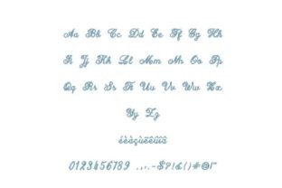 Annabelle Embroidery Font · Creative Fabrica