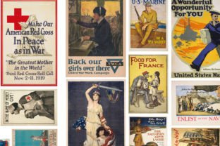 WW1 Propoganda Poster Collage Sheets Graphic by Digital Magpie Design ...