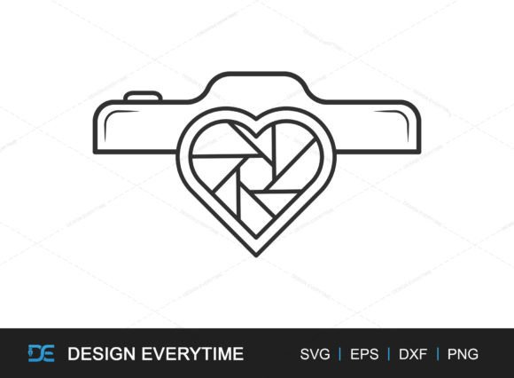 17 Camera Outline Vector Svg Designs & Graphics