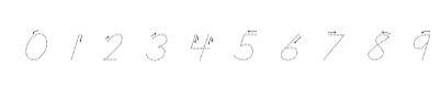 French Cursive Dotted Arrows Font by AntarArt · Creative Fabrica