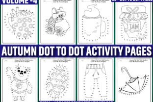 30+ Autumn Dot to Dot Activity Pages Graphic by ArT DeSiGn · Creative ...
