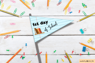 First Day of School| Canva Template Graphic by ollyta · Creative Fabrica