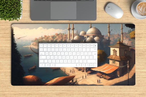 20 Desk Pad Mockup Designs & Graphics