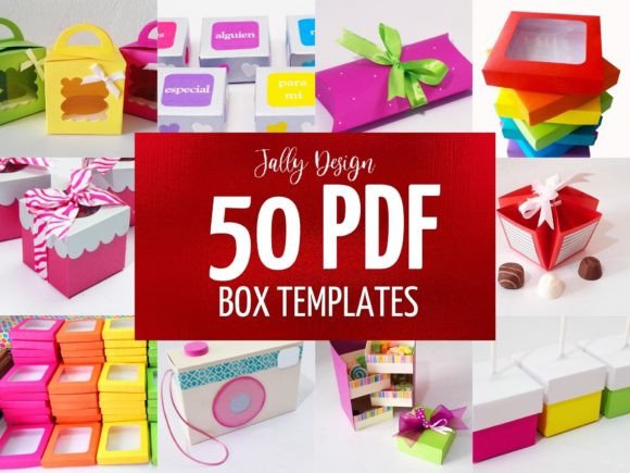 38 Box Templates Designs & Graphics