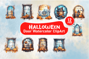 HALLOWEEN WATERCOLOR CLIPART SET Graphic by MT EXCLUSIVE · Creative Fabrica