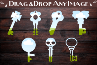 Keys Canva Frames Graphic by creative.digital.templates · Creative Fabrica