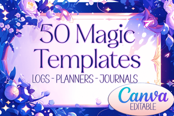 50 Editable Canva Templates 6x9 for KDP Graphic by Mary's Designs ...