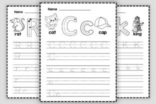 Alphabet Handwriting and Phonics-PreK&K Graphic by TheStudyKits ...