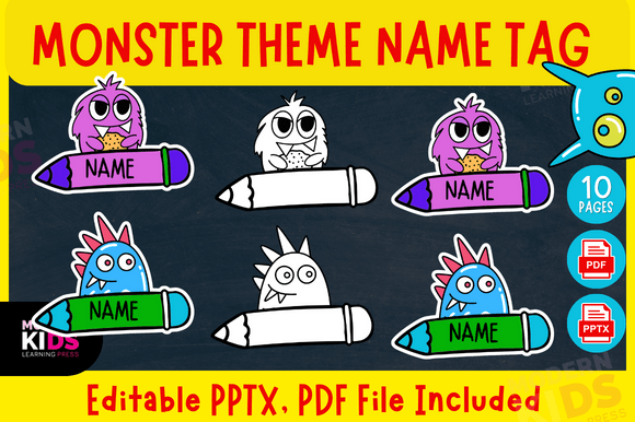 31 Editable Name Tags Designs & Graphics