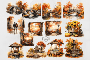 Autumn Clipart Mega Bundle Graphic by digitalcornershop · Creative Fabrica