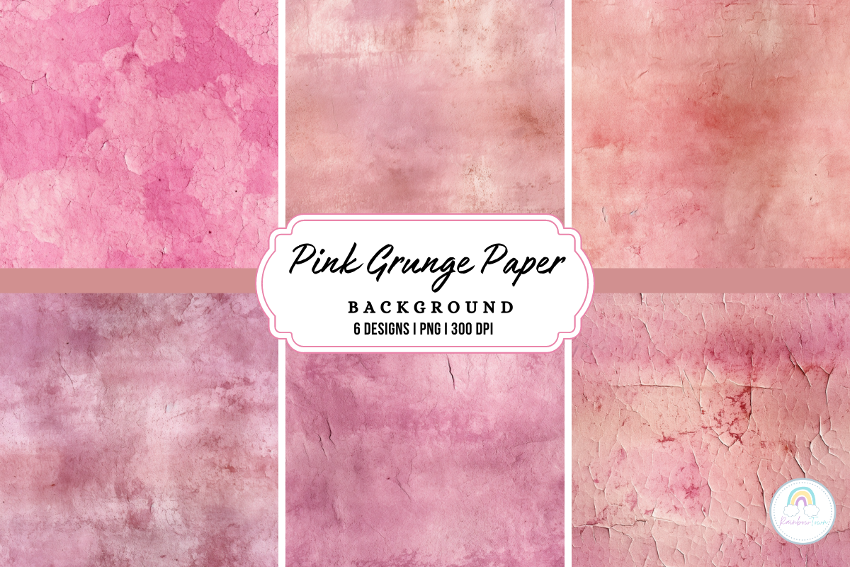 Pink Grunge Paper Background Graphic by Rainbowtown · Creative Fabrica