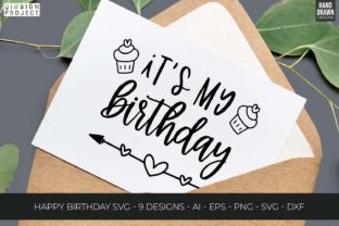 9 Happy Birthday Svg Bundle Graphic by qidsign project · Creative Fabrica
