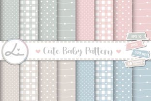 Cute Baby Pastel Digital Papers Graphic by lindoet23 · Creative Fabrica