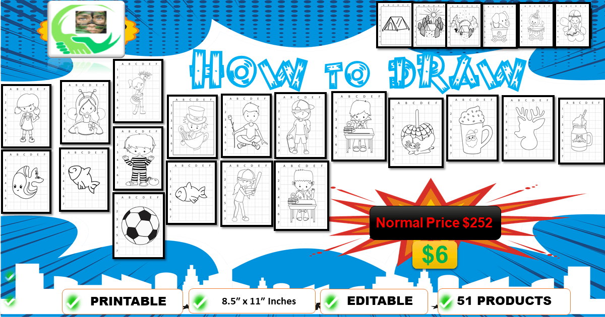 The Ultimate How to Draw Guided Drawing Bundle Bundle · Creative Fabrica