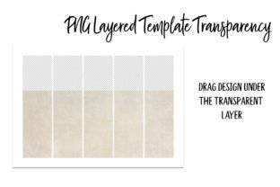 2X7 Inch Bookmark Blank Design Templates Graphic by Digital Magpie ...