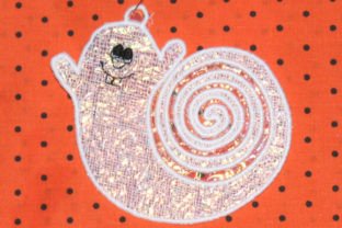Mylar FSL Swirly Ghosts · Creative Fabrica