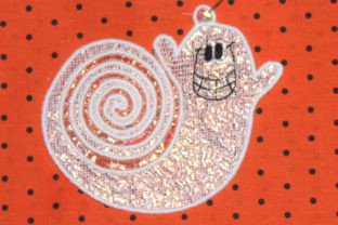 Mylar FSL Swirly Ghosts · Creative Fabrica