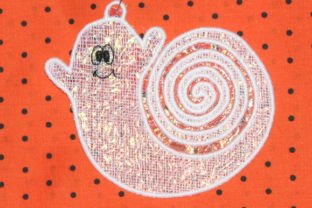 Mylar FSL Swirly Ghosts · Creative Fabrica