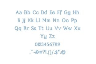 Melrose Embroidery Font · Creative Fabrica
