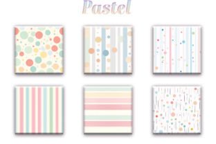 Pastel Digital Paper Pack Graphic by DifferPP · Creative Fabrica