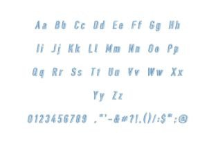 Equivocal BD Embroidery Font · Creative Fabrica