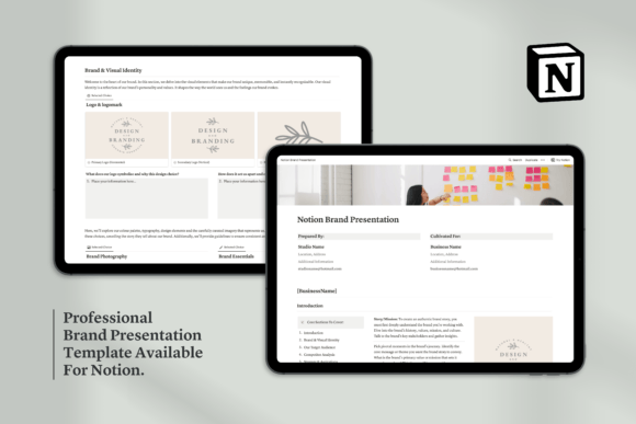 All-in-One Notion Branding Kit Graphic by Selwyn Goodman · Creative Fabrica