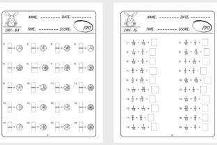 100 Days of Math Challenges Graphic by Happy Time · Creative Fabrica