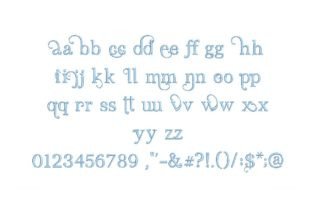 Dame Beatrice Embroidery Font · Creative Fabrica