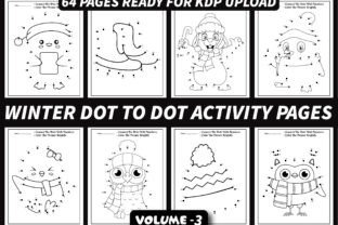 30+ Winter Dot to Dot Activity Pages Graphic by ArT DeSiGn · Creative ...