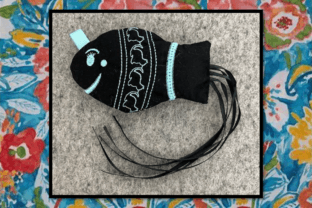 Cat Fish Toy (in the Hoop) · Creative Fabrica