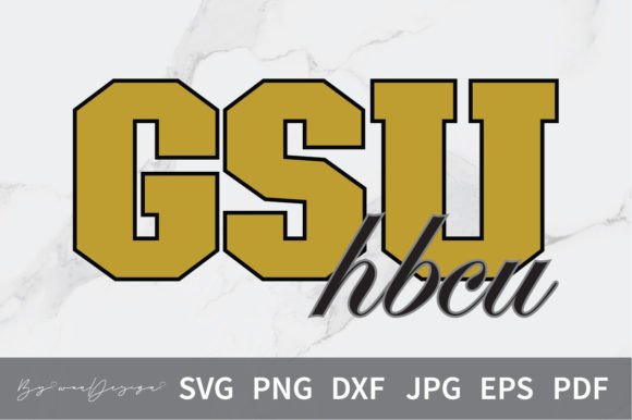 HBCU Made Grambling State University Svg Graphic by WanDigitaL ...