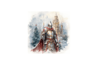 Watercolor Christmas Paladin Background Graphic by pcudesigns ...