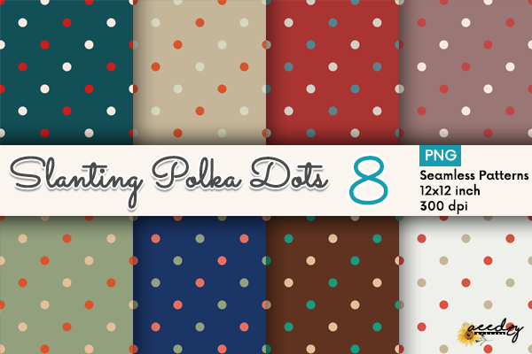 Christmas Polka Dots Patterns Graphic by Aeedzyarts888 · Creative Fabrica