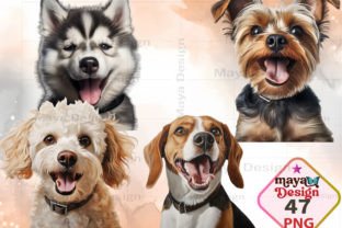 Funny Dogs Sublimation Bundle Graphic by Maya Design · Creative Fabrica