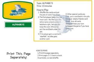Short Vowels Review Game (Shark Attack) Graphic by Teacher Liz ...