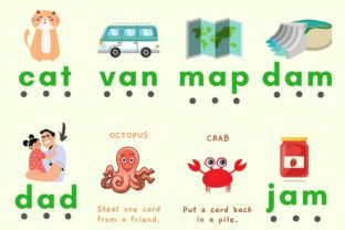 Short Vowels Review Game (Shark Attack) Graphic by Teacher Liz ...