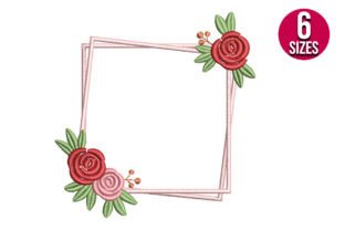 Floral Frame · Creative Fabrica