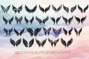 Elegant Wings Font by MOMAT THIRTYONE · Creative Fabrica
