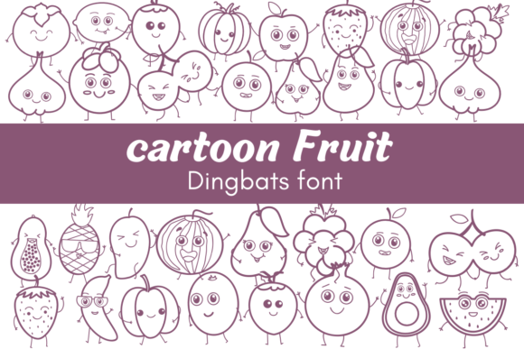 Fruit Fonts 2026 | 34468+ Stunning Fruit Fonts · Creative Fabrica