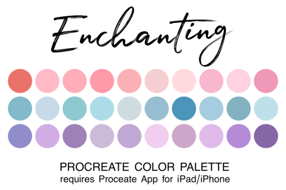 Glam Procreate Color Palette Graphic by JulieCampbellDesigns · Creative ...