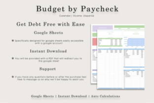 Google Sheets Budget Template Graphic by ThePlannersDelight · Creative ...